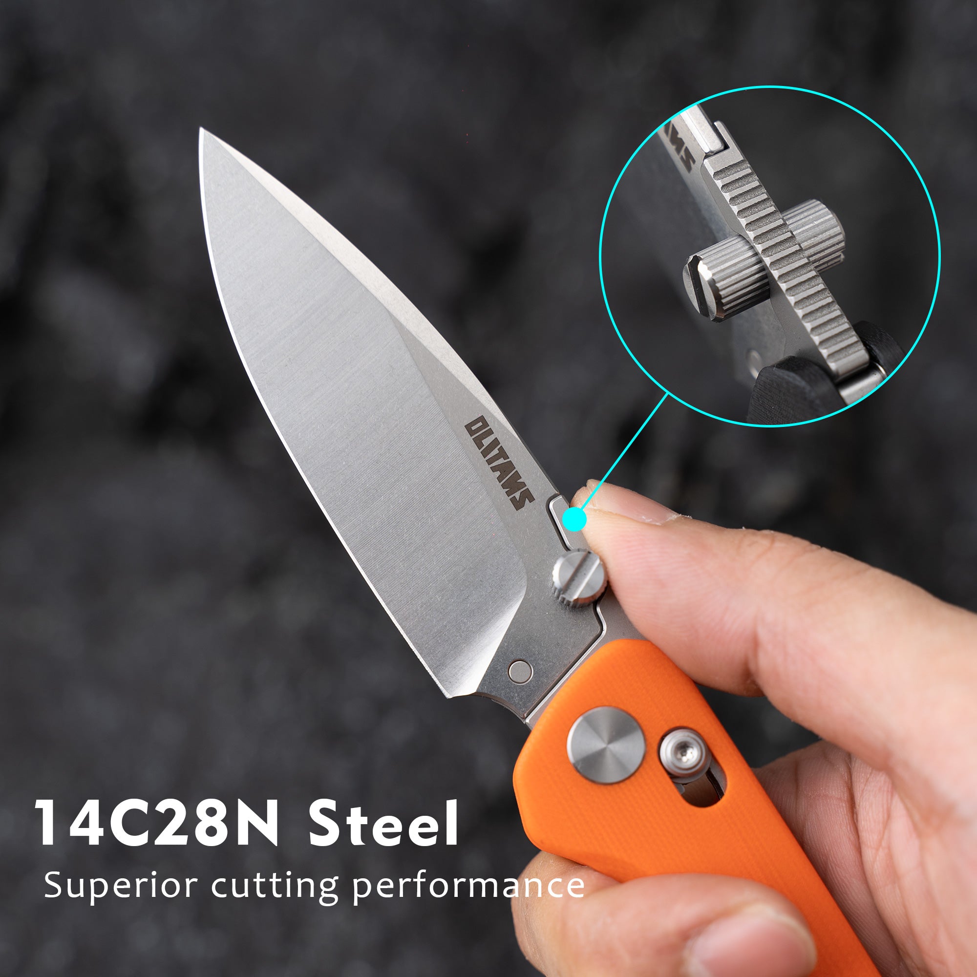 OLITANS T052 Tibetan Mastiff: The Ultimate Folding Knife for Precision